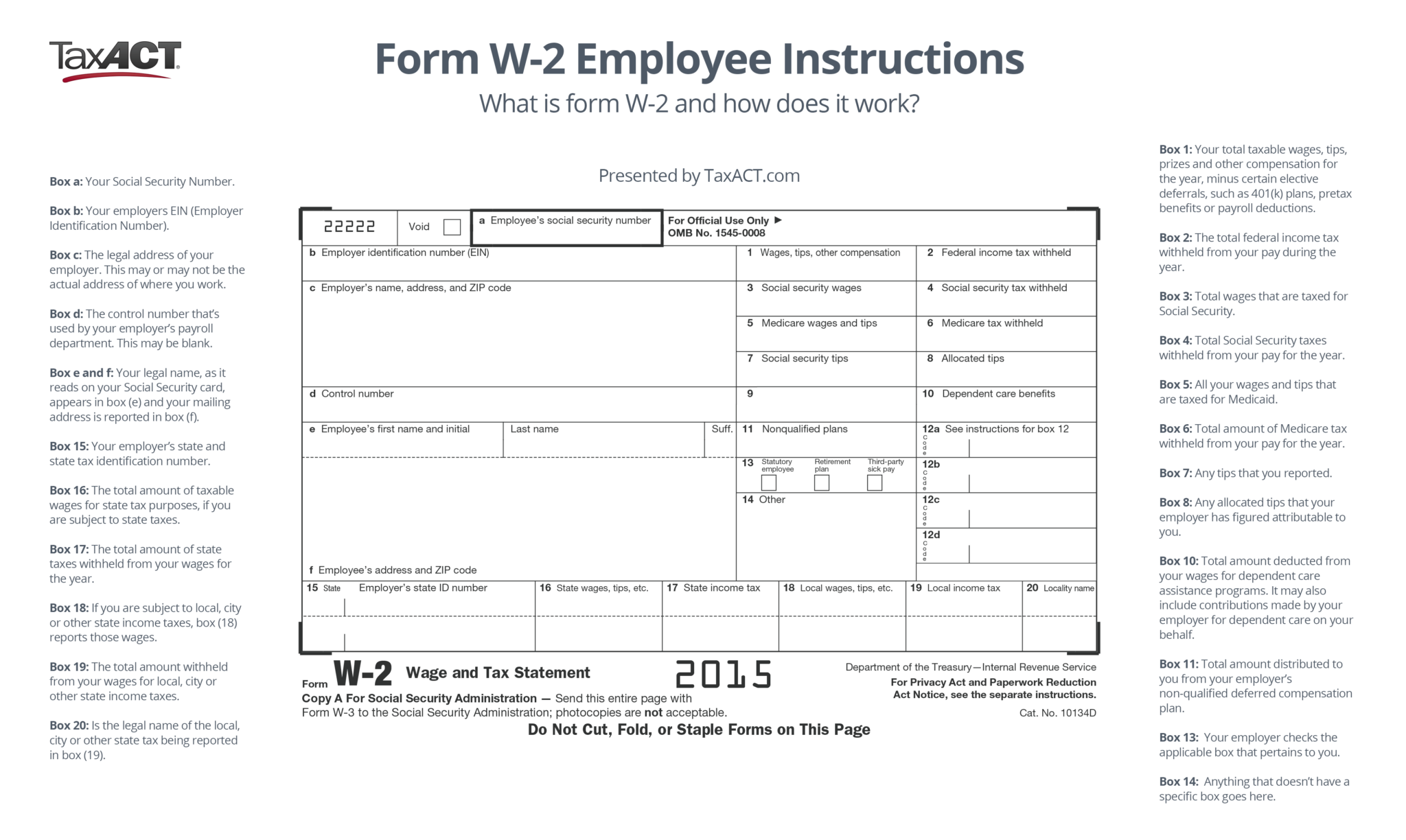 What Is Form W 2 And How Does It Work Taxact Blog Free Nude Photos