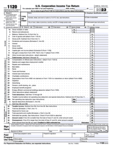 Form 1120 Filing Guide: Corporate Tax Return & Schedules Explained
