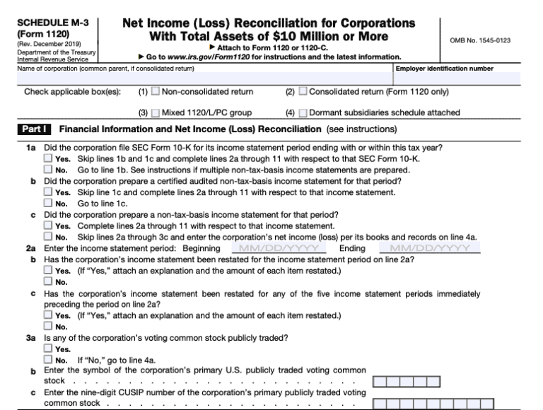 Corporate Tax Return And Schedules Explained American Legal Journal