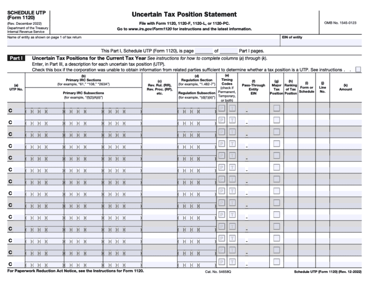 Corporate Tax Return & Schedules Explained - American Legal Journal