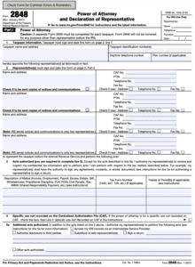 IRS Form 2848: A Guide to Power of Attorney for Tax Matters