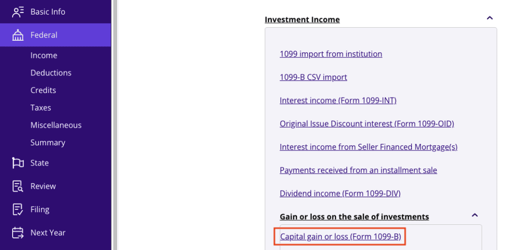 How to Use Form 1099-B for Stock Sales | TaxAct