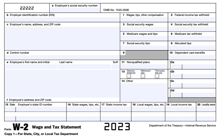 What Is W2 Form And How Does It Work TaxAct Blog